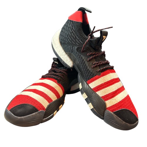 Adidas Dame 4 Collab Custom Meilin Men's 8.5 Red White Black Basketball ...