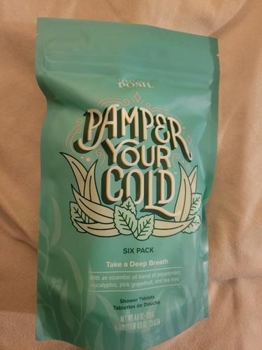 Perfectly Posh Pamper Your Cold Shower Tablets 6 Pack NEW SEALED | eBay