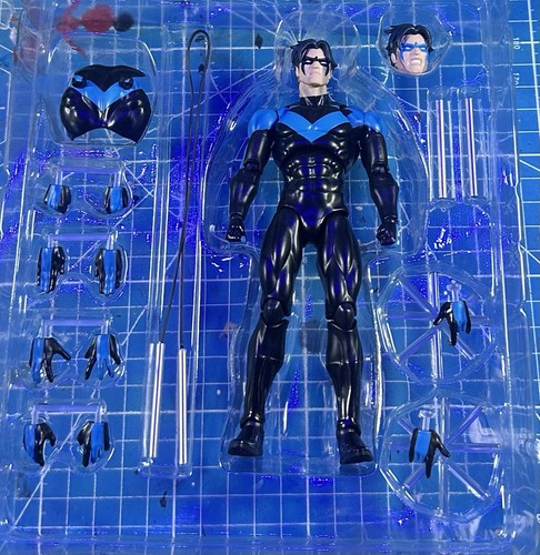 MAFEX NIGHTWING BATMAN HUSH No 175 6” Action Figure *Custom Painted ...