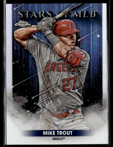 2022 Topps #SMLB-1 Mike Trout Stars of MLB Angels Baseball Card 1503A ...