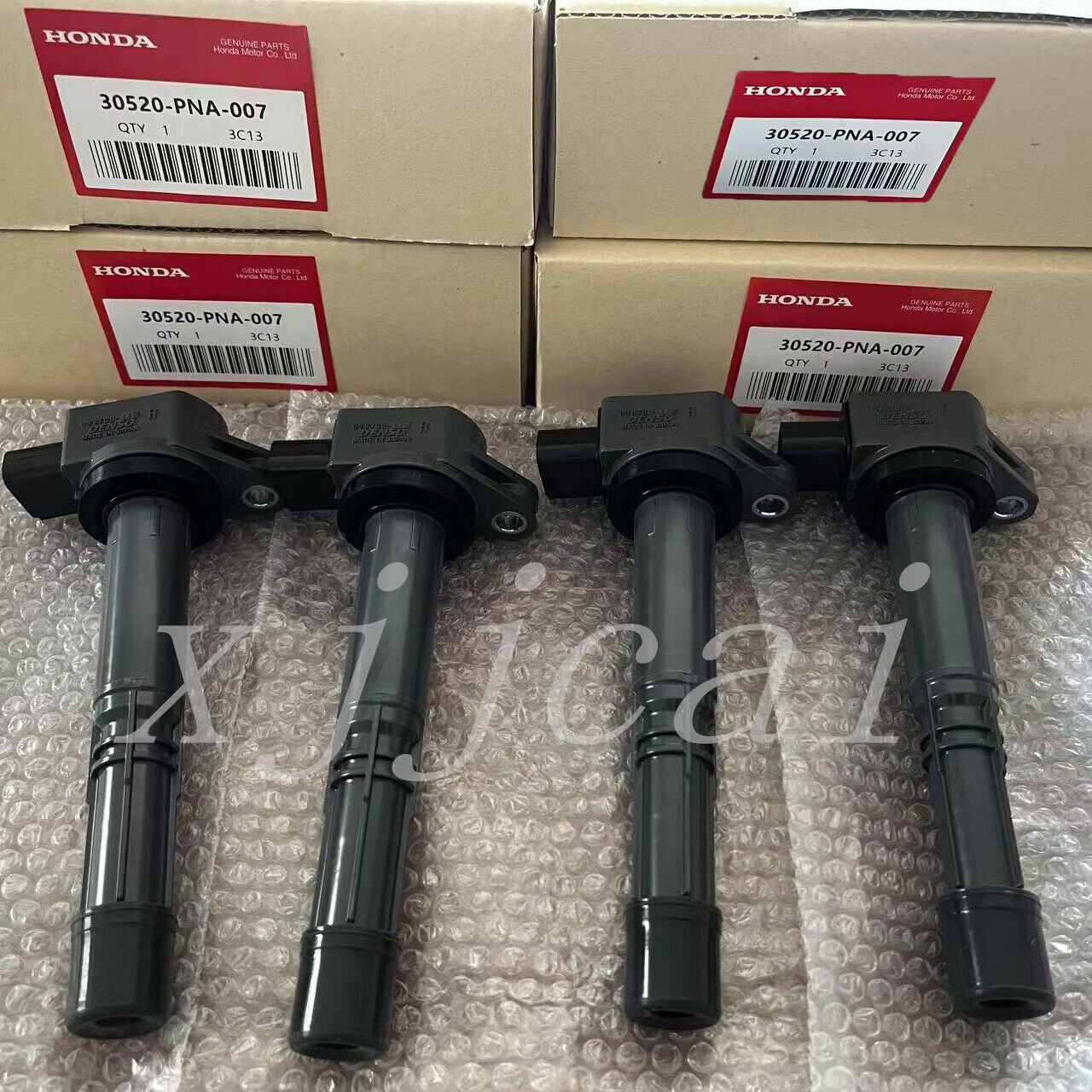 4 PACK OEM Ignition Coils for 02-06 Honda 2.4L C1382 UF311 30520-PNA ...