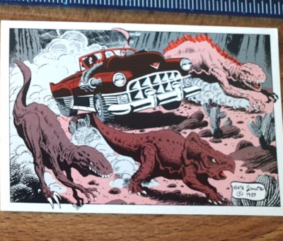CADILLACS AND DINOSAURS MARK SCHULTZ 1988 KITCHEN SINK PRESS COLLECTOR ...