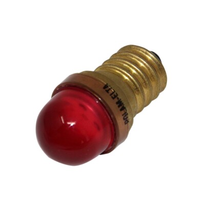 LR-E14-24AC/DC LED Lights Red E14 24VDC 24VAC POLAM-ELTA | eBay