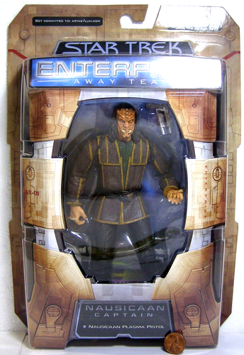 Art Asylum Action Figure Star Trek Enterprise "Nausicaan Captain" 85900 ...