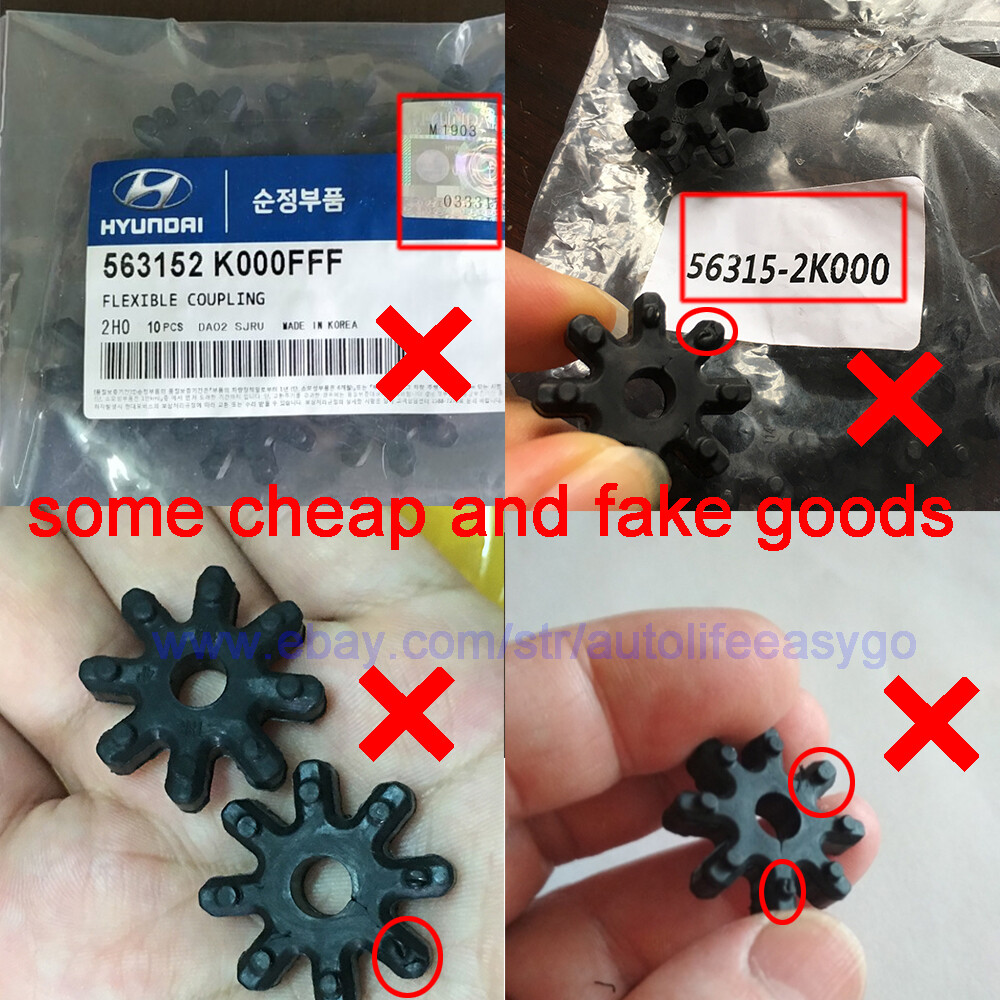 Genuine Oem Hyundai Kia Flexible Steering Coupler 56315-2K000Fff at ...