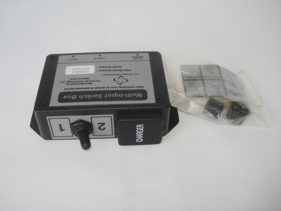 P&G Drives Multi-Input Switch Box D00006/1 Quickie S646/S646SE/S636 ...