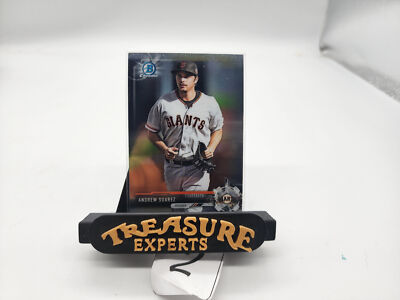 2017 Bowman Chrome BCP112 Andrew Suarez SF Giants Prospect Baseball ...