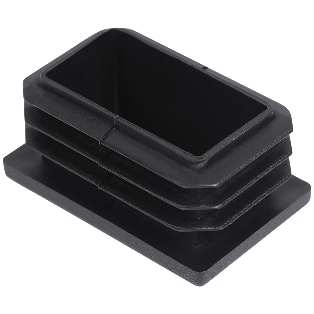 5/10/25 Rectangle Square Tubing Plastic End Cap Tubing Hole Finishing ...