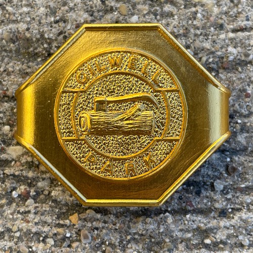 B.S.A. Boy Scouts Gilwell Park Aluminum Gold Tone Neckerchief Slide | eBay