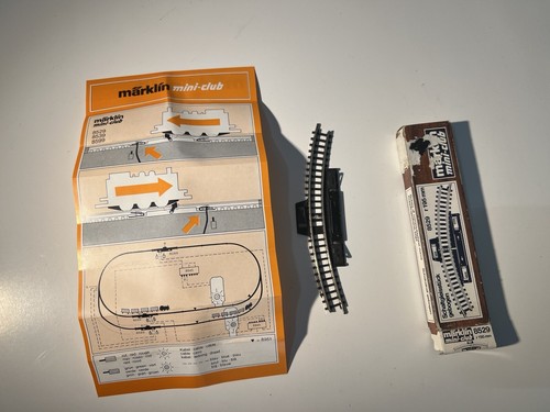 NEW Märklin mini-club Z Scale 8529, R-195mm, 30° Curved Circuit Track ...