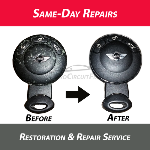 Repair service for Mini R55 R56 R57 R58 R60 R61 3 Button Remote key fob ...