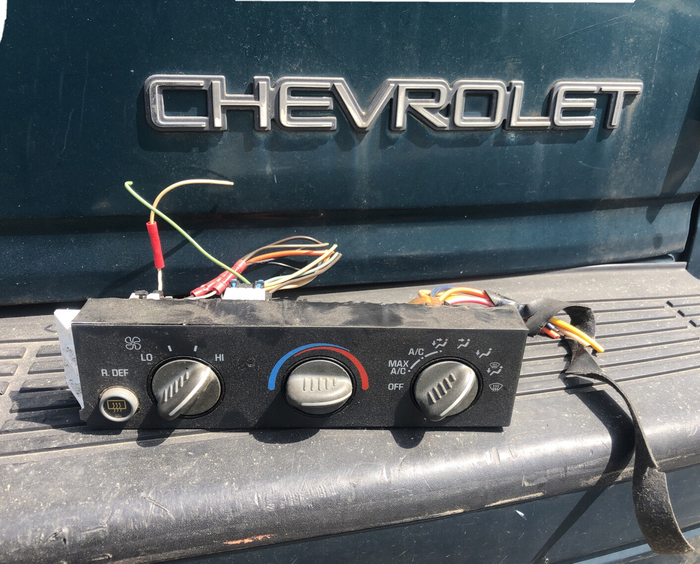 1996-05 CHEVROLET ASTRO VAN Temperature Climate Control AC Rear Defrost ...