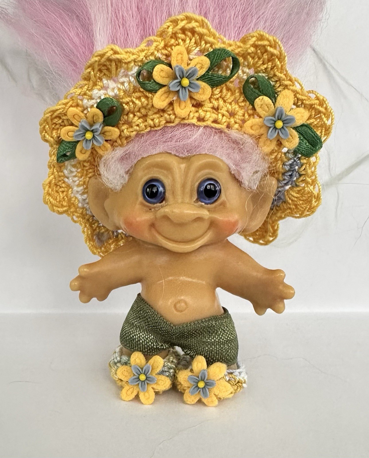 Crochet Troll Doll Clothes For 2 1/2" or 2 3/4" DAM COMBINE SHIPPING ...