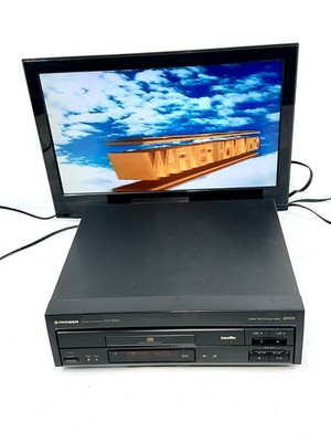 Pioneer CLD-D406 Laserdisc LD CD CDV Player - Tested &Working, Video ...