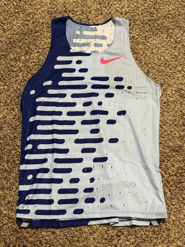 Nike 2023 Pro Elite Track Singlet Racing Top Blue DR4846-455 Men’s Size ...