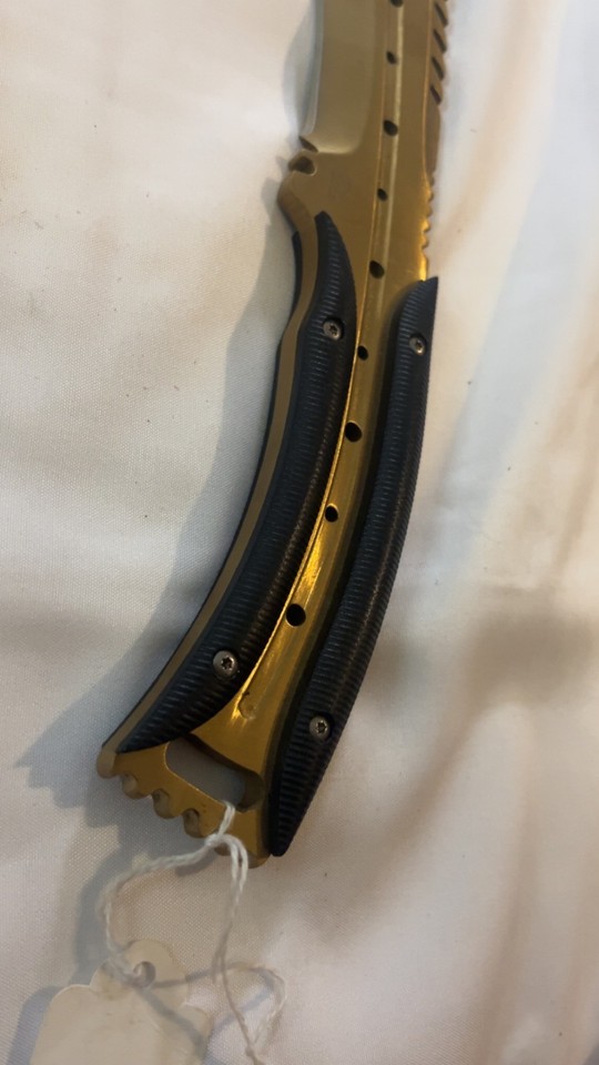 kukri machete survival gold knife sharp 13" | eBay