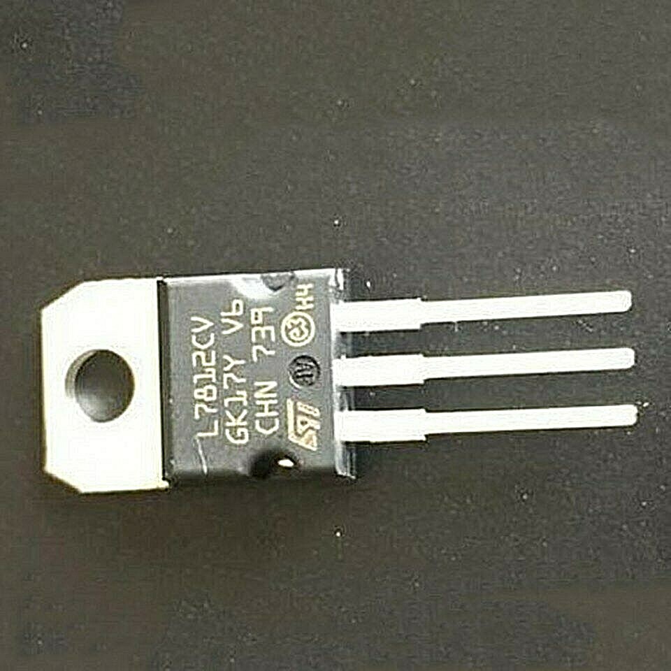 12 Volt 7812 + Positive Voltage Regulator 1A Linear MC7812CTG L7812C TO ...