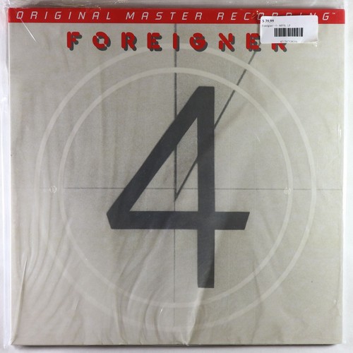Foreigner - 4 LP - Mobile Fidelity Sound Lab 180g Audiophile Ltd. SEALED | eBay