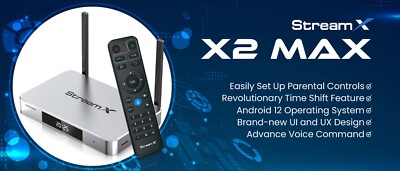 2025 Stream X X2 Max Android Device Not Superbox S6 Max Pro Fast ...