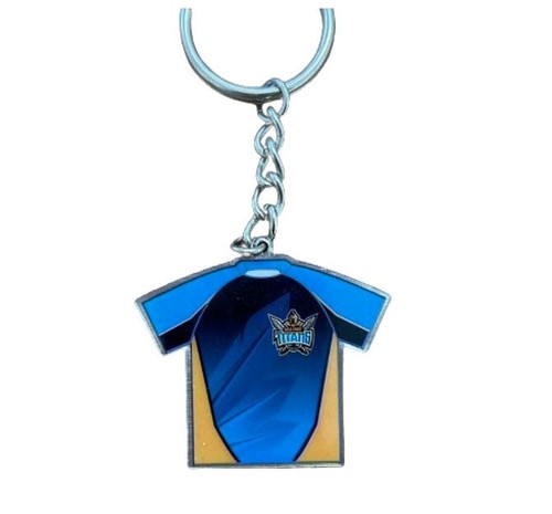 99136 GOLD COAST TITANS NRL 2007-2021 LOGO JERSEY METAL KEY RING CHAIN ...