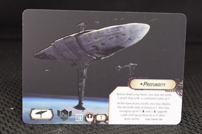 Star Wars: Armada promo card 2018 - Chimaera / Profundity - 2nd Place ...