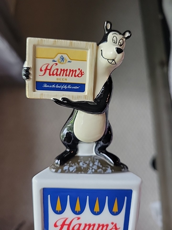 Hamm's Bear Beer tap handle | eBay