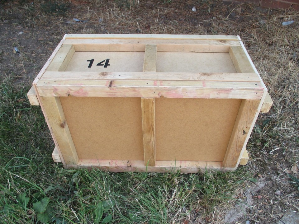 WW2 Army Ration Wood Compo Crate Repro Reenactment stamped 1944 Crows ...