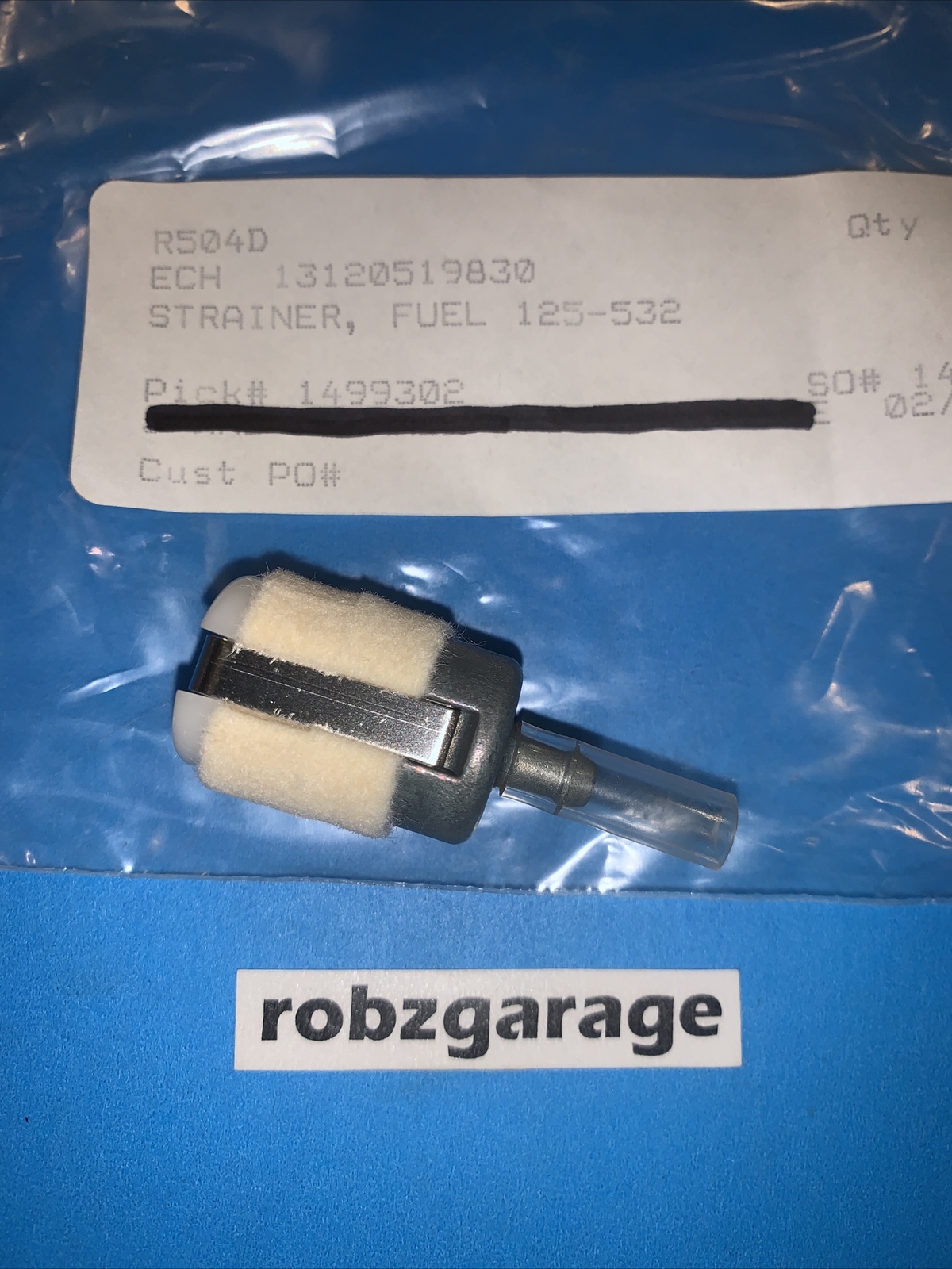 GENUINE OEM ECHO / WALBRO FUEL FILTER P/N 13120519830, 125-532 —B71 | eBay