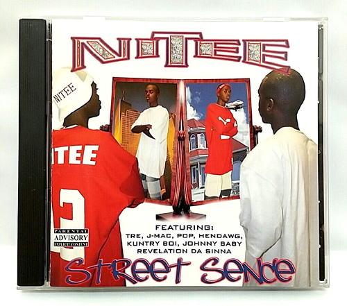 (CD) Nitee – Street Sence, US OG Press, ТЕ8840, Album, Near Mint, Rare ...