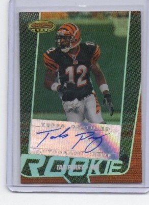 Tab Perry Auto Autograph # 578 / 999 Cincinnati Bengals 2005 Topps ...