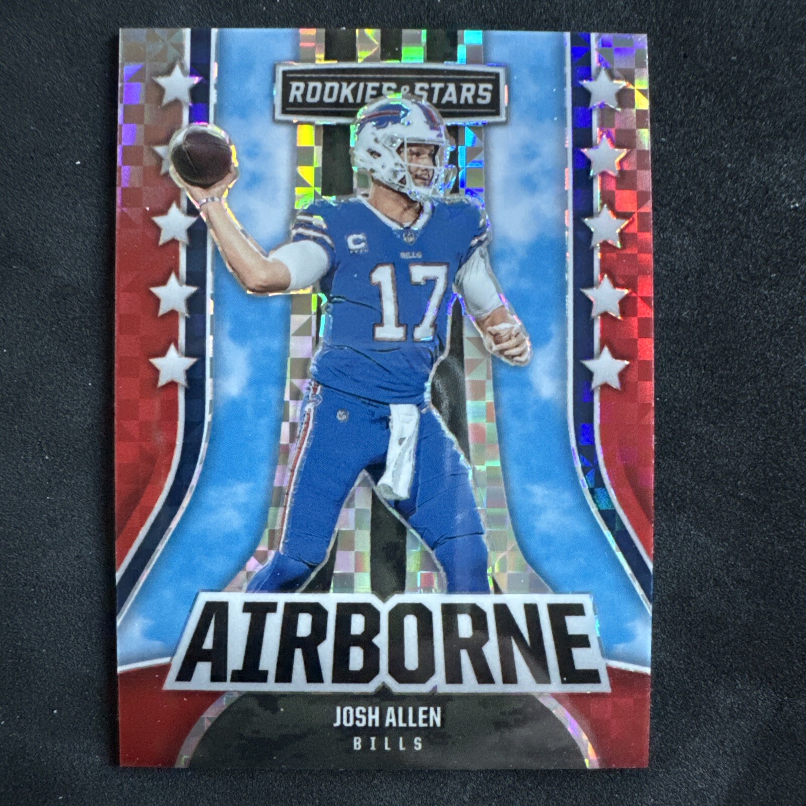 Josh Allen AIRBORNE Red Prizm 2023 Panini Rookies & Stars Prizm | eBay