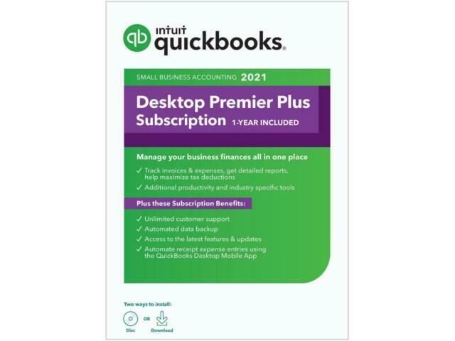 Intuit QuickBooks Desktop Premier Plus 2021 Software for sale online | eBay