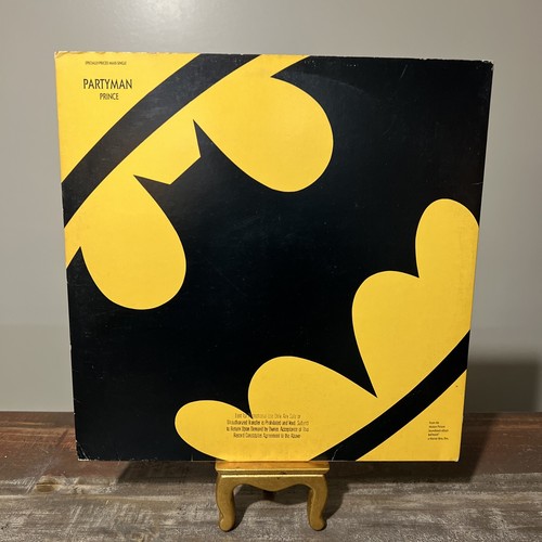 Prince Partyman/Batman Album Vinyl 1989 Maxi-Single First Press Promo ...