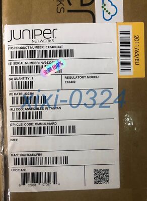 1pcs NEW JUNIPER EX3400-24T Switch FedEx/DHL quality assurance | eBay