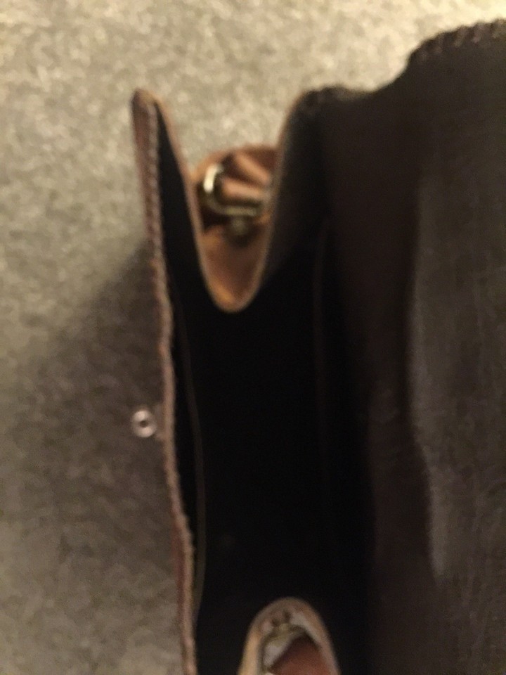 Vintage Hand Hammer Purse - luggage brown | eBay