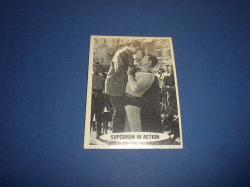 SUPERMAN card #19 Topps 1966 DC Comics TV George Reeves | eBay
