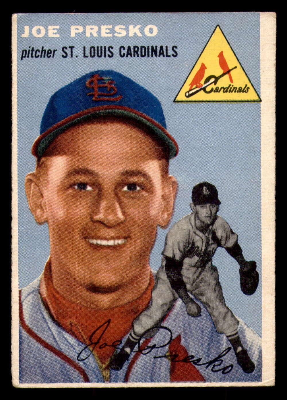 1954 Topps #135 Joe Presko G-VG Cardinals ID:371619 | eBay
