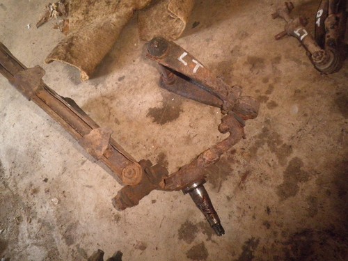 1961 Alpine Sunbeam left front upper lower a frame and spindle | eBay