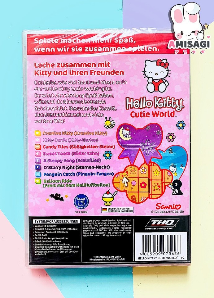 Hello Kitty: Cutie World - PC Game Sanrio Retro 2004 | NEW | eBay