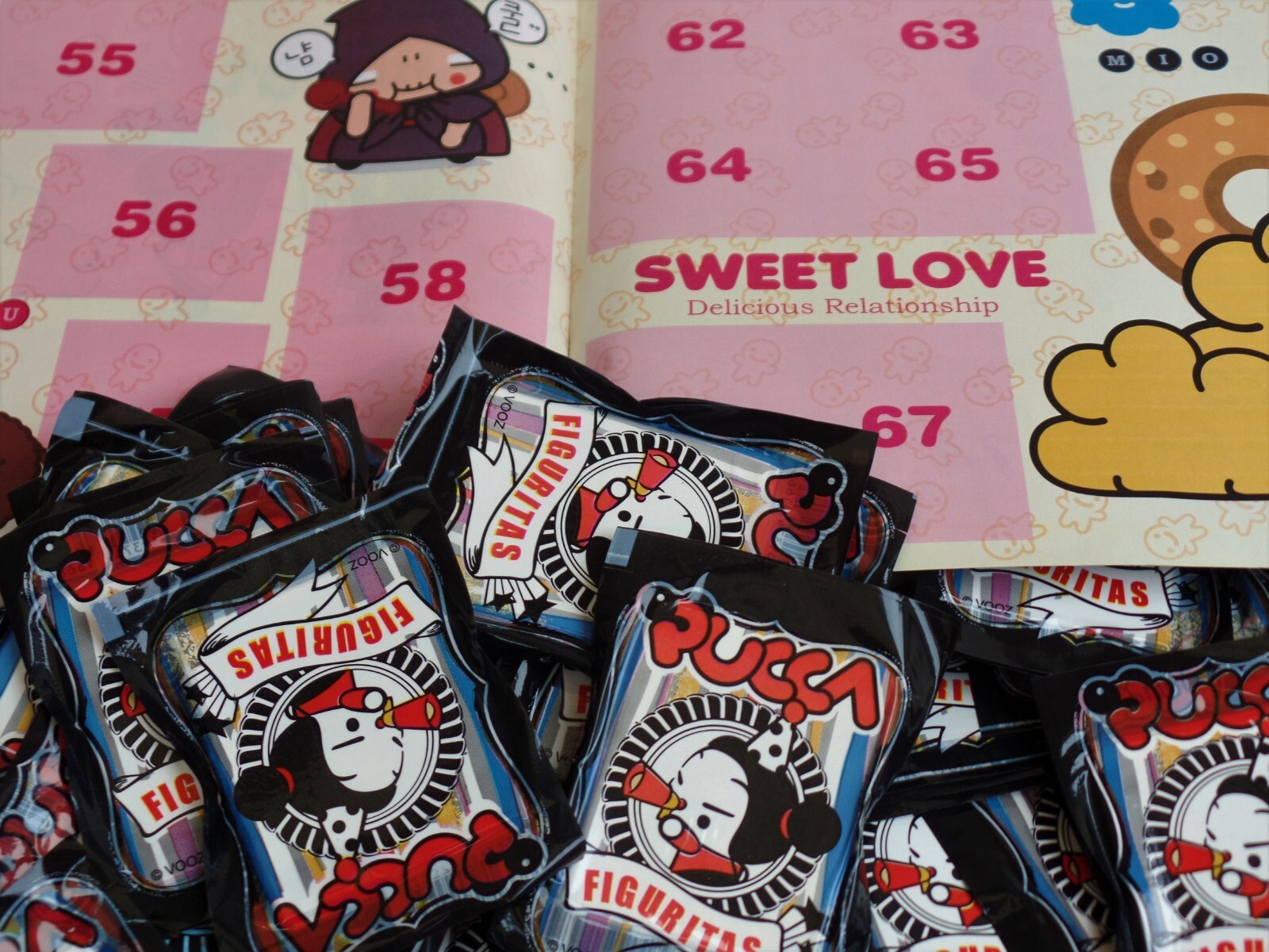 Pucca 100 Black packs (450-600 S.Cards) Vintage Plus Album | eBay