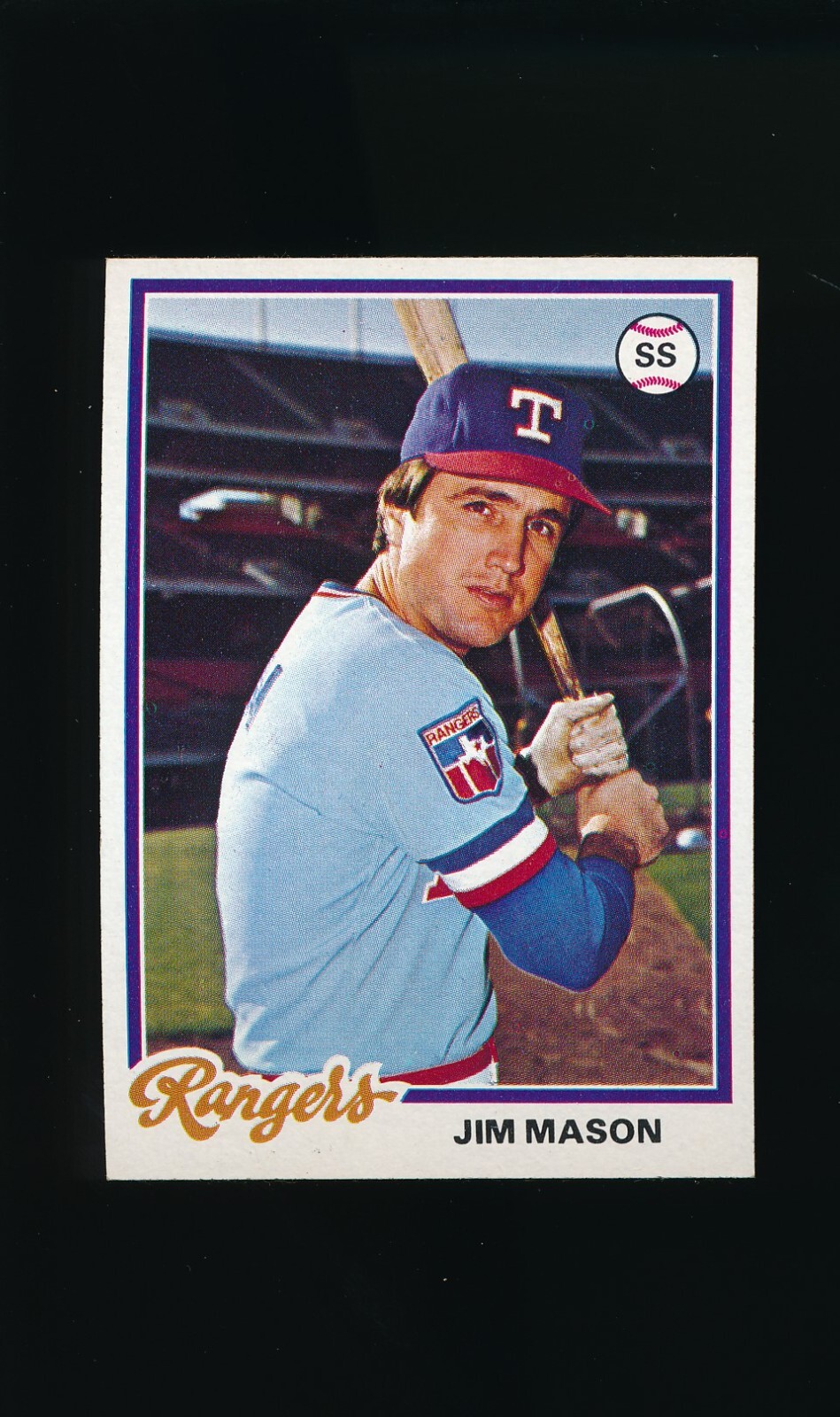 1978 Topps #588 Jim Mason * Shortstop * Texas Rangers * NM * | eBay