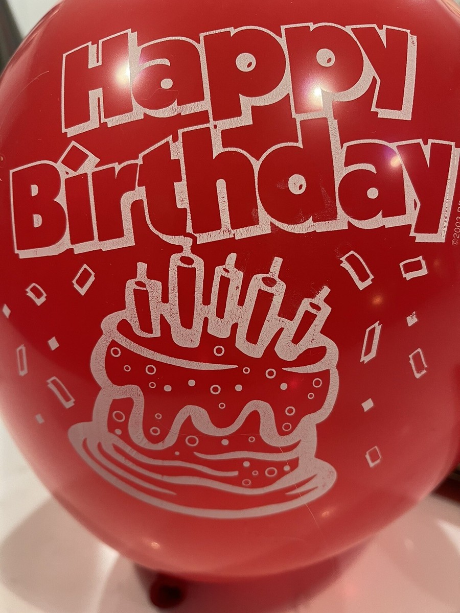 Happy 12th Birthday Balloons