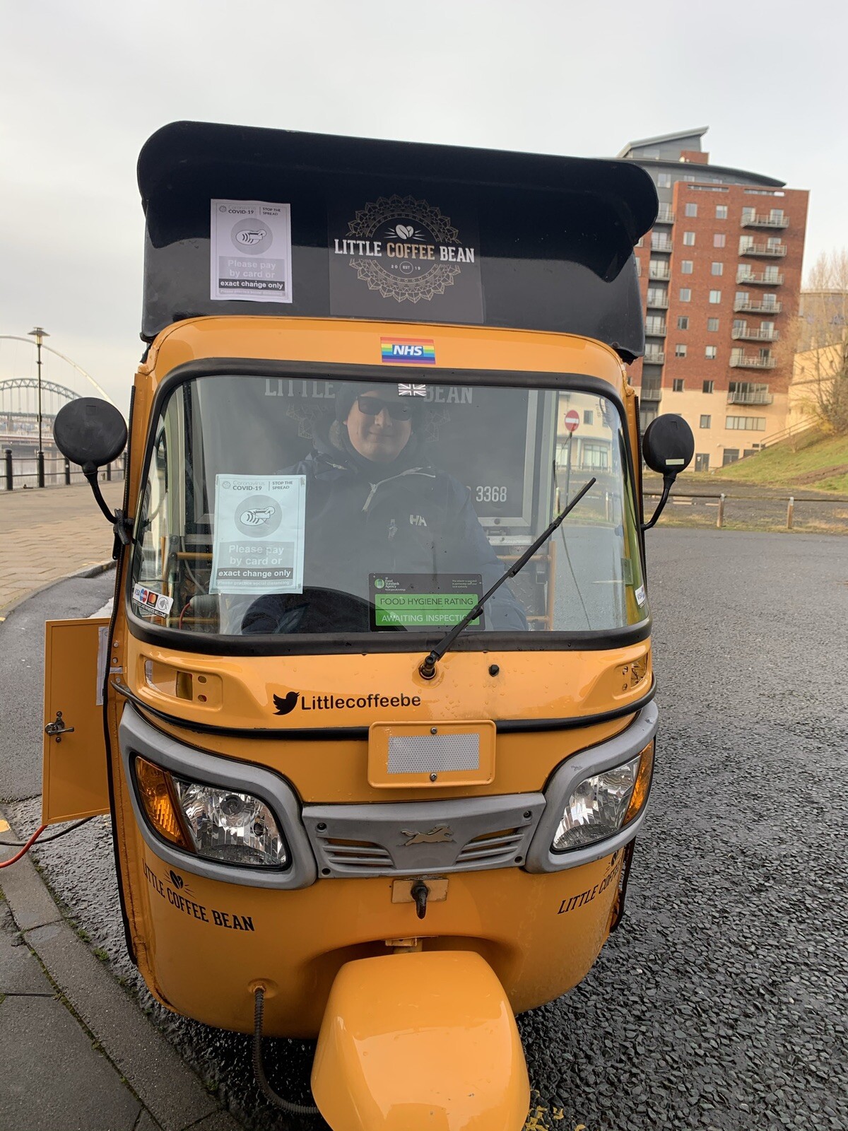 Tuk Tuk Coffee Van TVS Indian Tuk tuk | eBay UK