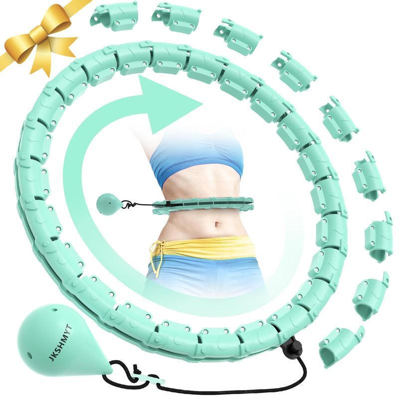 120cm/47inch Fitness Hoola Hoop, 24 Detachable Links Fitness Waist ...