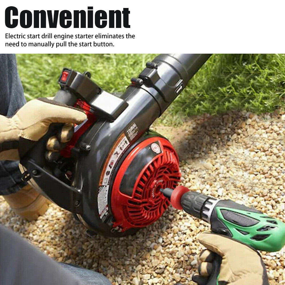 Electric Start Drill Bit Engine Easy Starter Adapter Fit for Troy Bilt ...