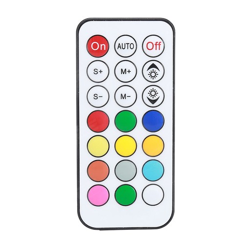 1x 21 Key RF Remote Controller Replacement For Chasing RGB Halo LED ...