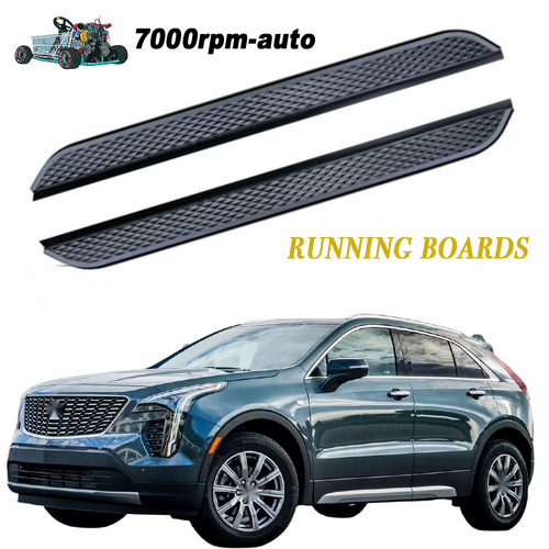 2PCS Running Boards Fits For Cadillac XT4 2019-2026 Side Step Nerf Bar ...
