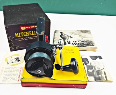 Garcia Mitchell 402 Salt Water Spinning Reel In Box With Extras | eBay