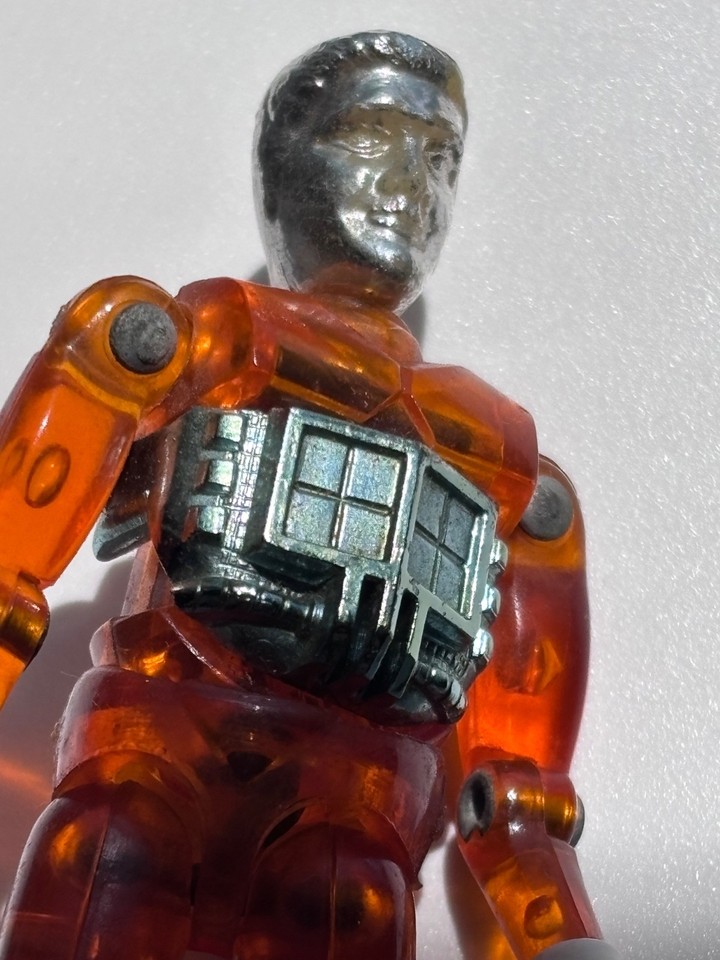 Mego Micronauts Transparent Time Traveler Action Figure Orange Vintage ...