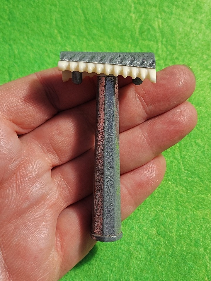 Vintage German Fasan Slant Safety Razor (Rare) Zamak And Plastic | eBay